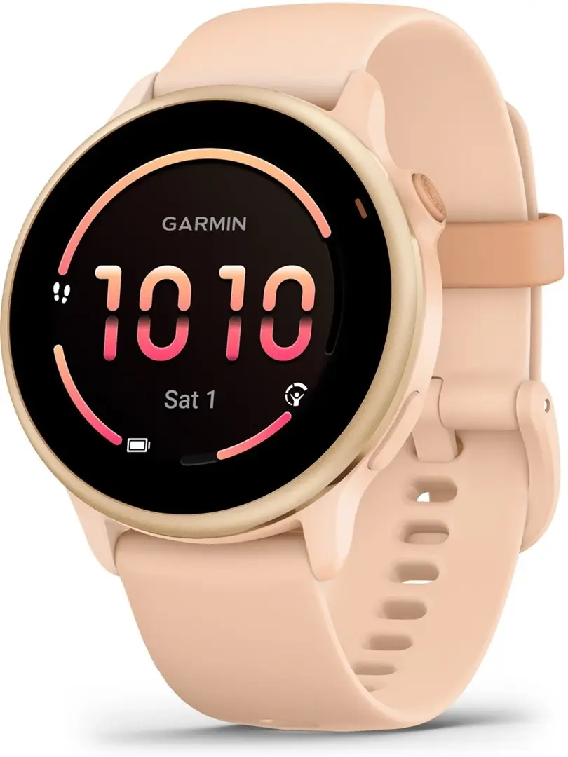 Garmin Vivoactive 6 AMOLED Smartwatch, Pink Dawn/Pink Dawn Metallic ...